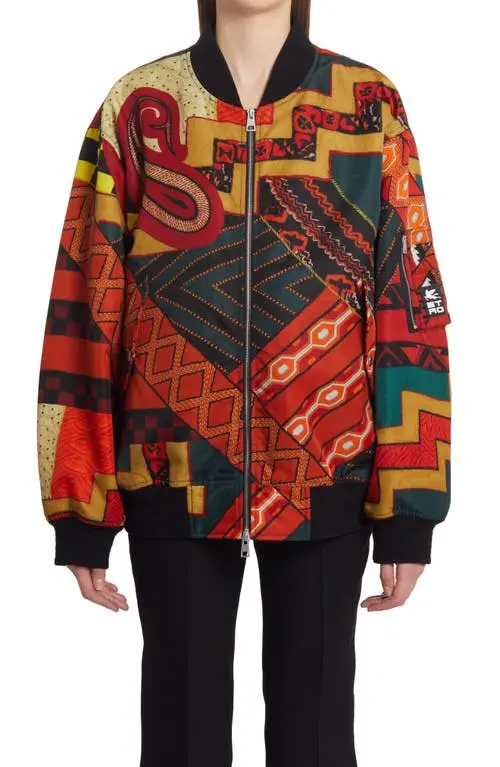 Buy Etro Vanessa Oversize Reversible Bomber Jacket - Multi 990 At 70% Off | Editorialist